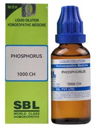 SBL Homeopathy Phosphorus Dilution