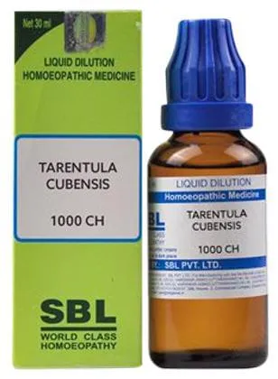 SBL Homeopathy Tarentula Cubensis Dilution