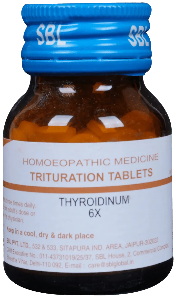 SBL Homeopathy Thyroidinum Trituration Tablet | The Desi Food