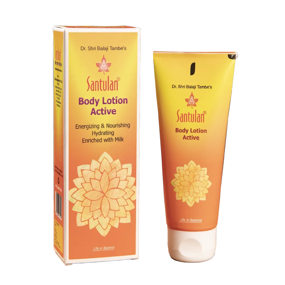 Santulan Ayurveda Body Lotion Active | The Desi Food