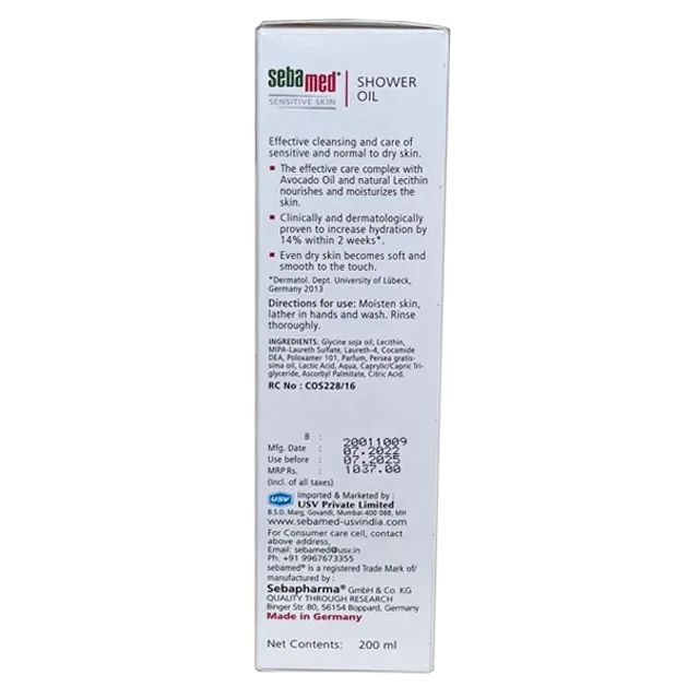 Sebamed Sensitive Skin Shower Oil