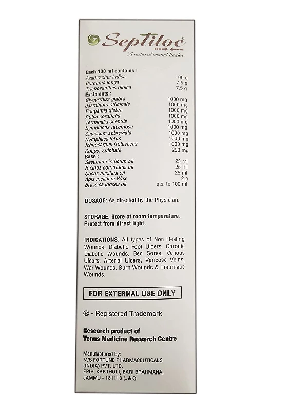 Septiloc Solution Protects from Infections & Promotes Faster Wound Healing