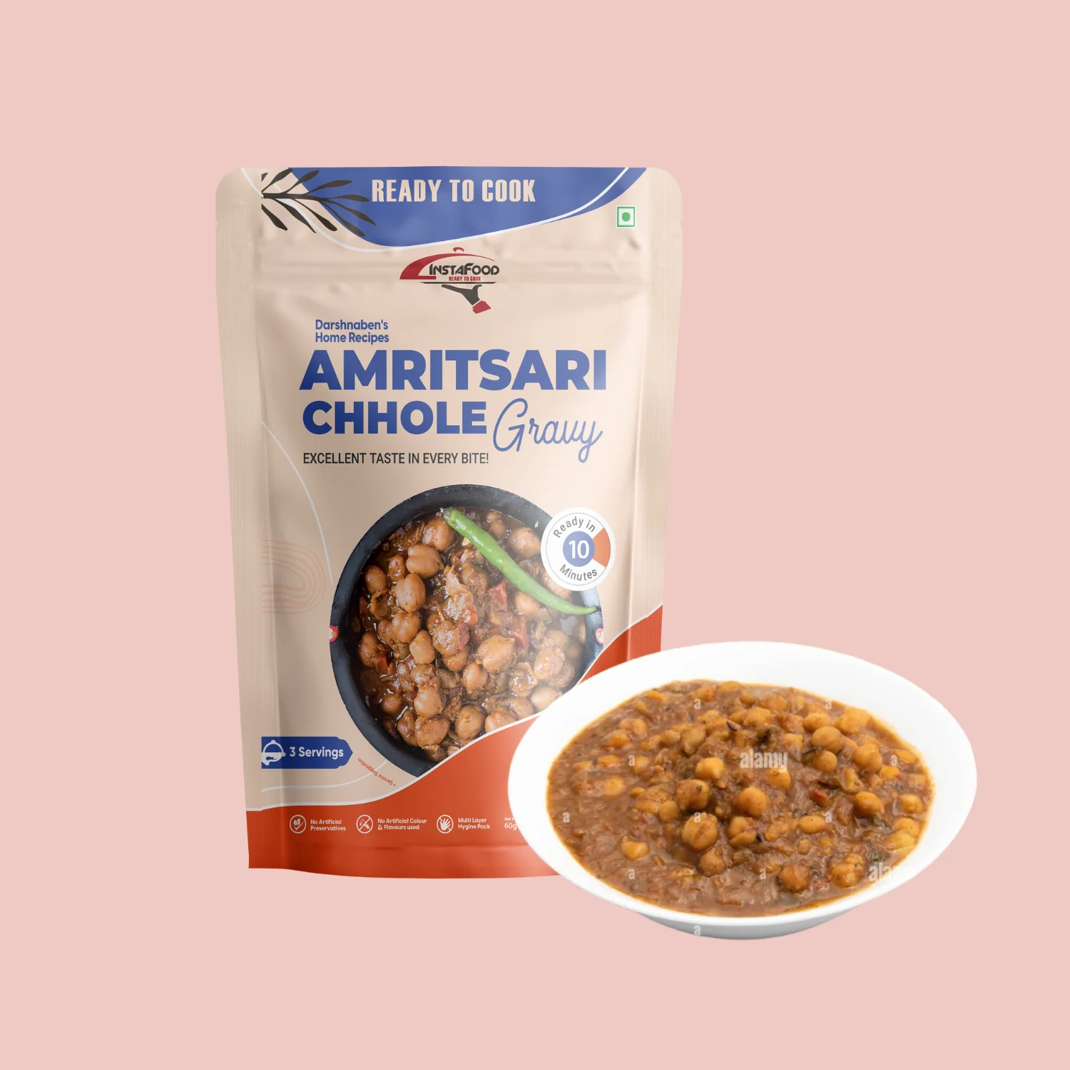 Sheta Instafood Amritsari Chhole Gravy