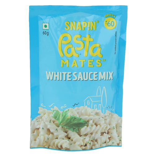 Snapin Pasta Mates - White | The Desi Food