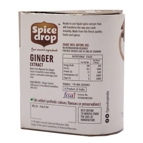 Spice Drop Natural Spice Extract - Ginger