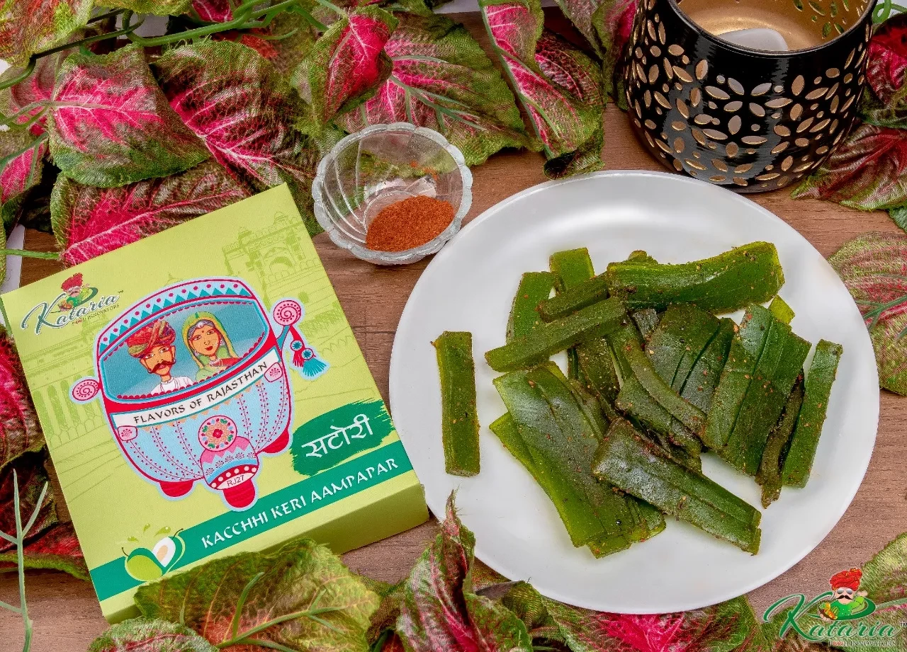 Spicy Kaccha Aam Papad