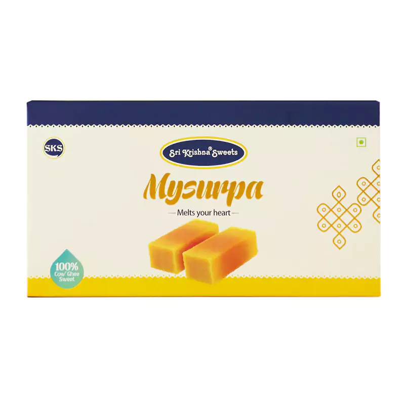 Buy Sri Krishna Sweets - Mysurpa Online Via The Desi Food