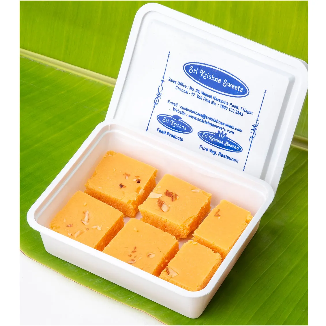 Sri Krishna Sweets Mango Barfi | The Desi Food