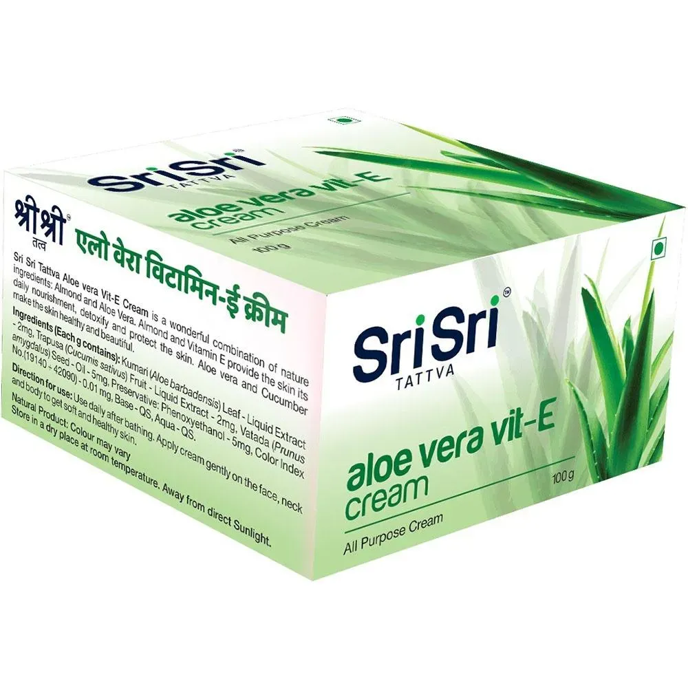 Sri Sri Tattva Aloe Vera Vit-E Cream