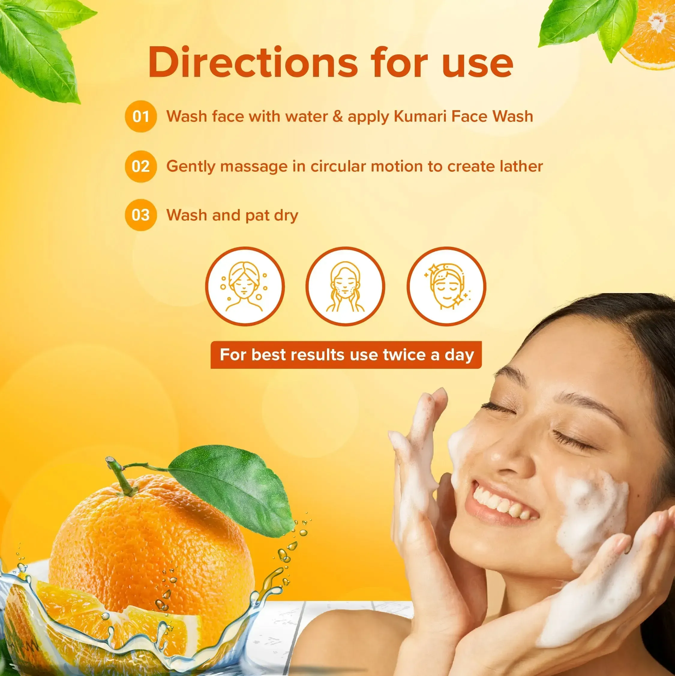 Sri Sri Tattva Orange Face Wash | The Desi Food