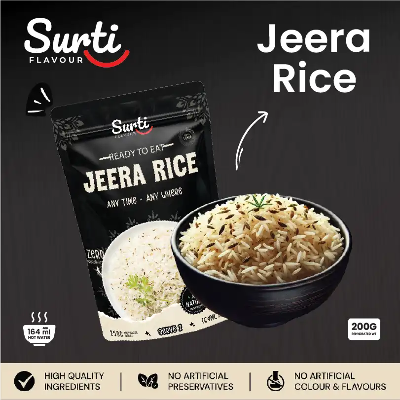 Surti Flavour Jeera Rice | The Desi Food