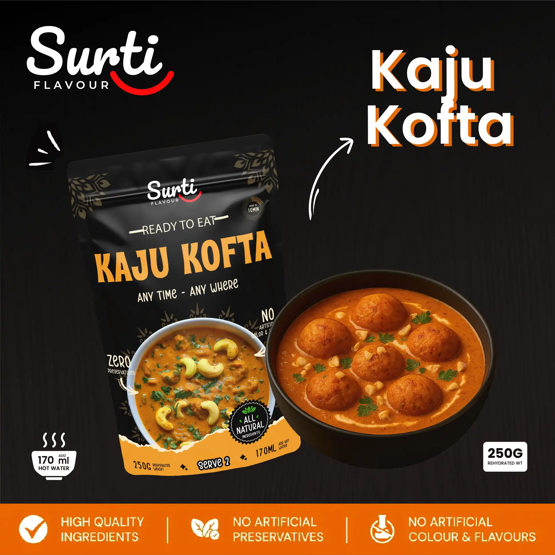 Surti Flavour Kaju Kofta