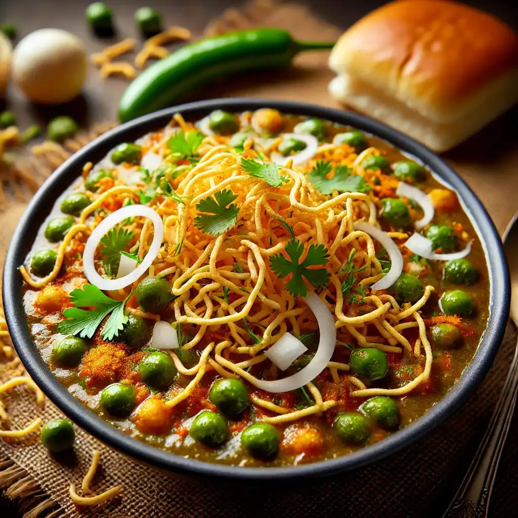 Surti Flavour Sev Usal | The Desi Food