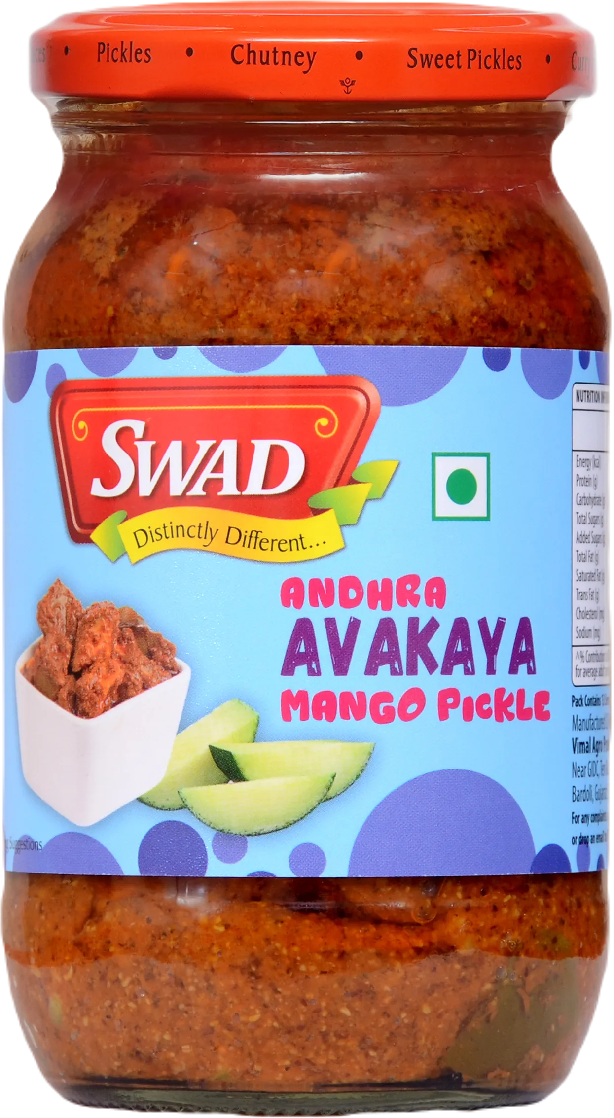 Swad Andhra Avakaya Mango Pickle