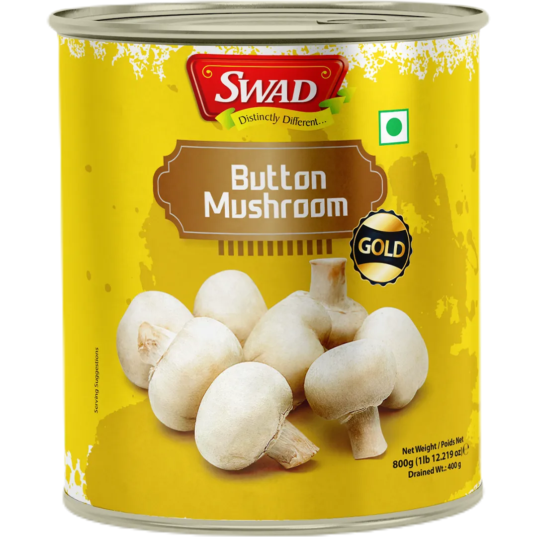 Swad Button Mushroom | The Desi Food