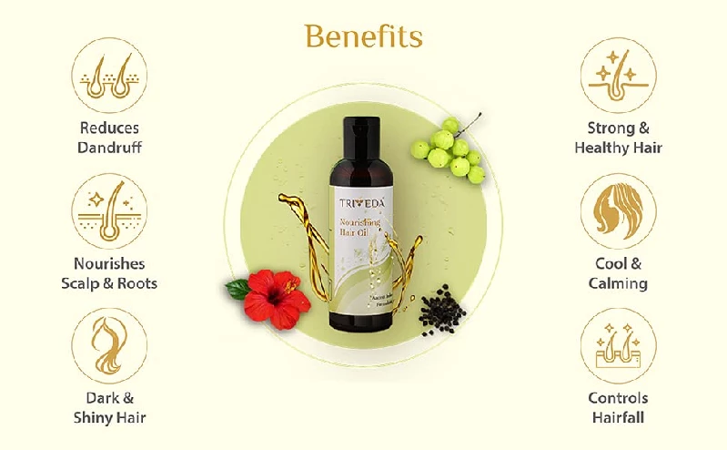 TRIVEDA Nourishing Hair oil