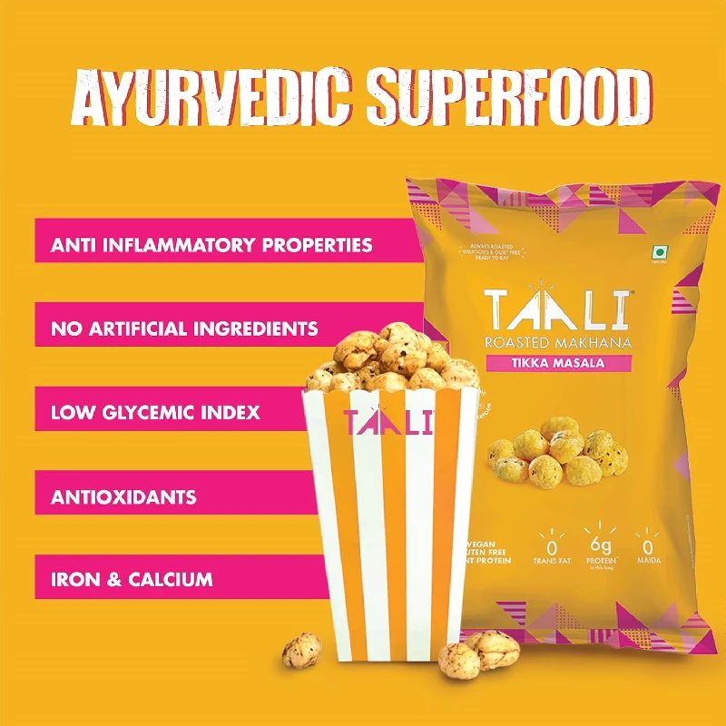 Taali Roasted Tikka Masala Makhana