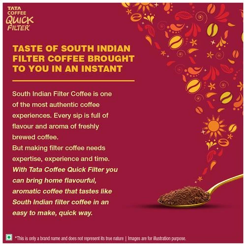Tata Coffee Quick Filter - Authentic Taste