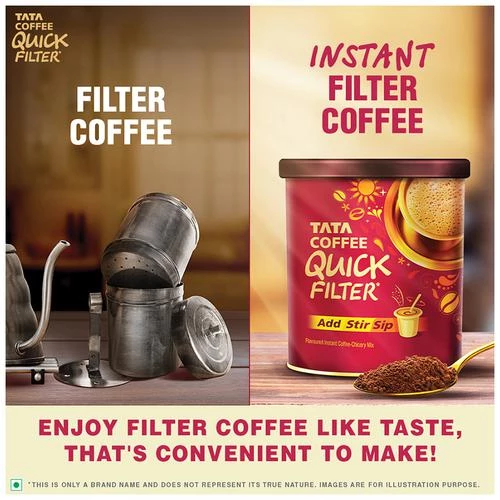 Tata Coffee Quick Filter - Authentic Taste