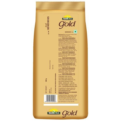 Tata Tea Gold Assam Teas With Gently Rolled Aromatic Long Leaves