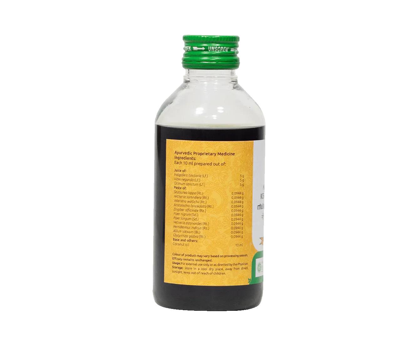 Vaidyaratnam Neeli Thailam