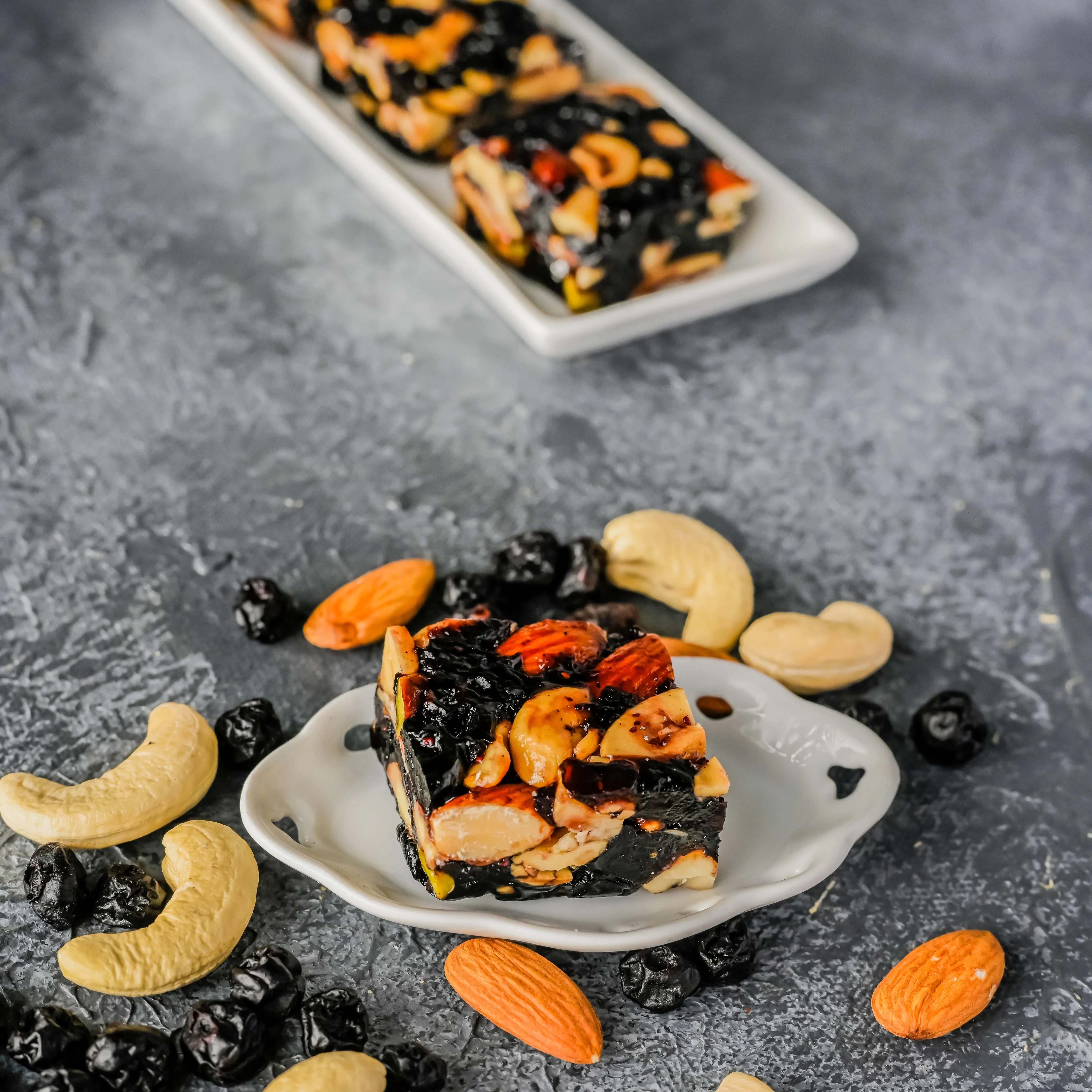 Vellanki Foods Cranberry Dryfruit Burfi