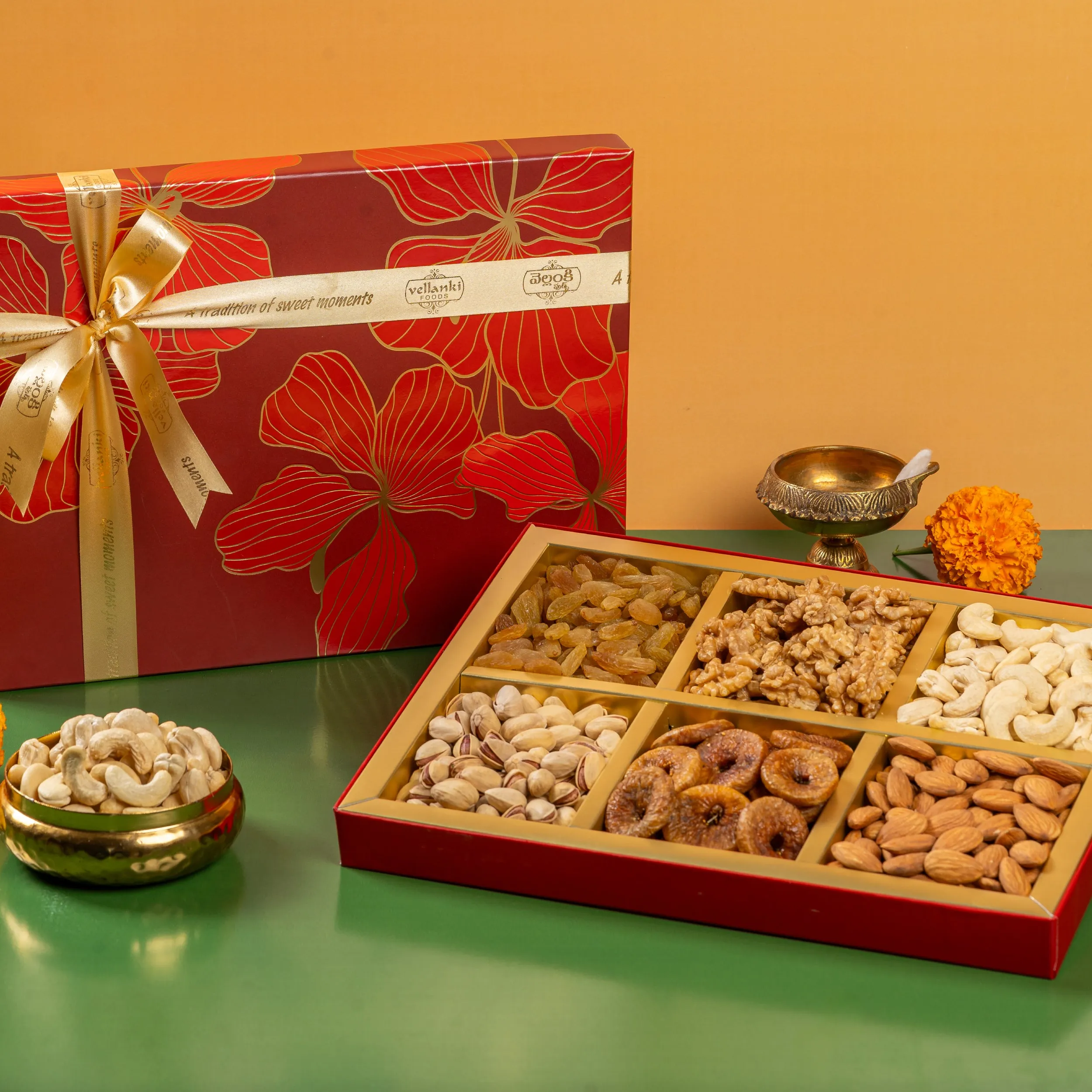Vellanki Foods Dryfruit Gift Box - 550g