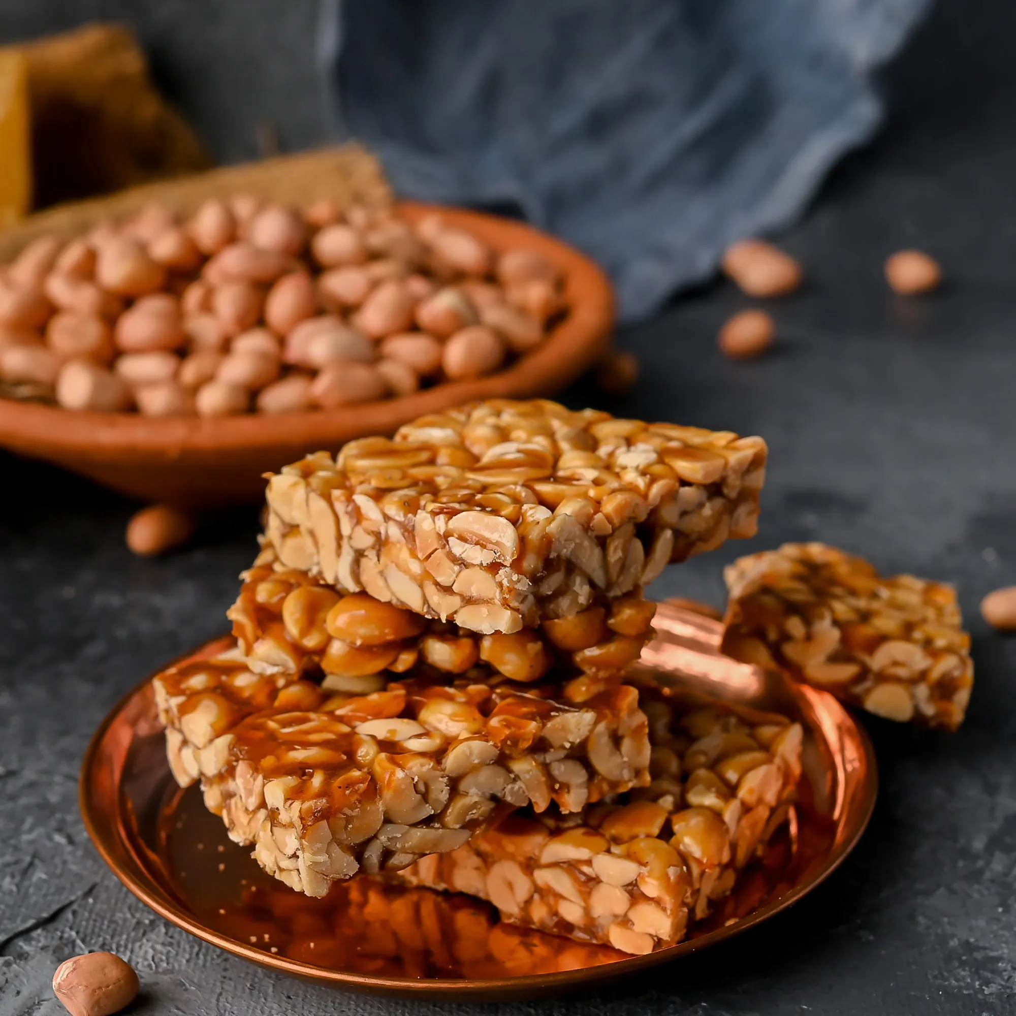 Vellanki Foods Peanut Chikki | The Desi Food