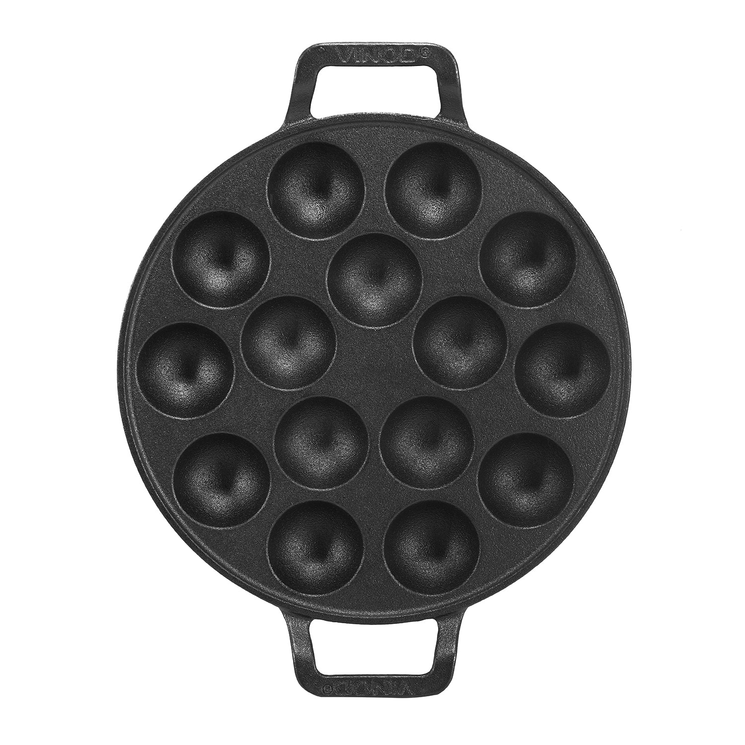 Vinod Cookware Legacy Cast Iron Paniyarakkal