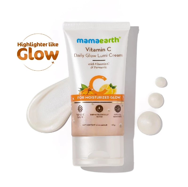 Vitamin C Daily Glow Lumi Cream with Vitamin C and Turmeric for ...