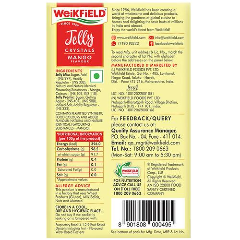 Weikfield Jelly Mango