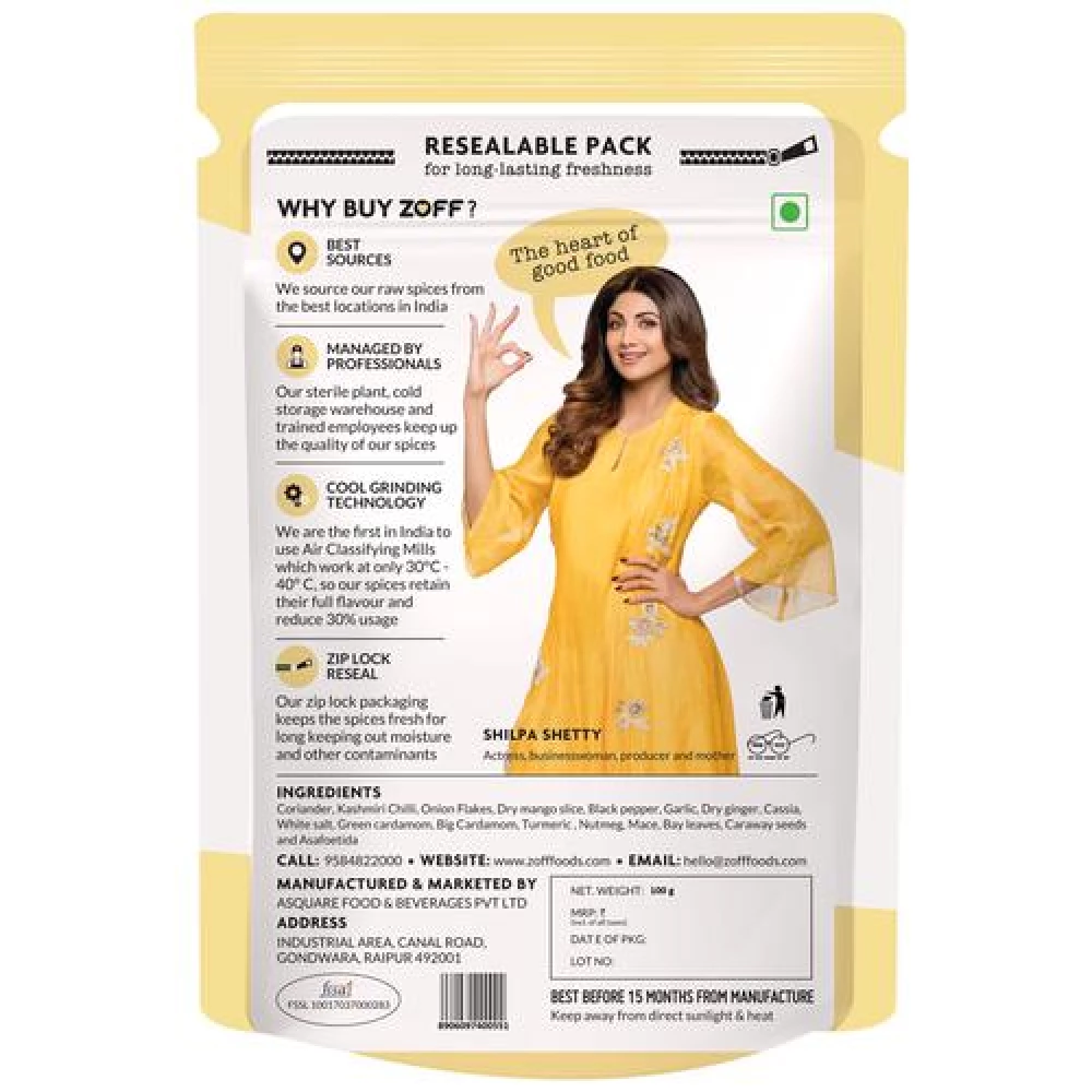 Zoff Shahi Paneer Masala - Authentic Spice Blend