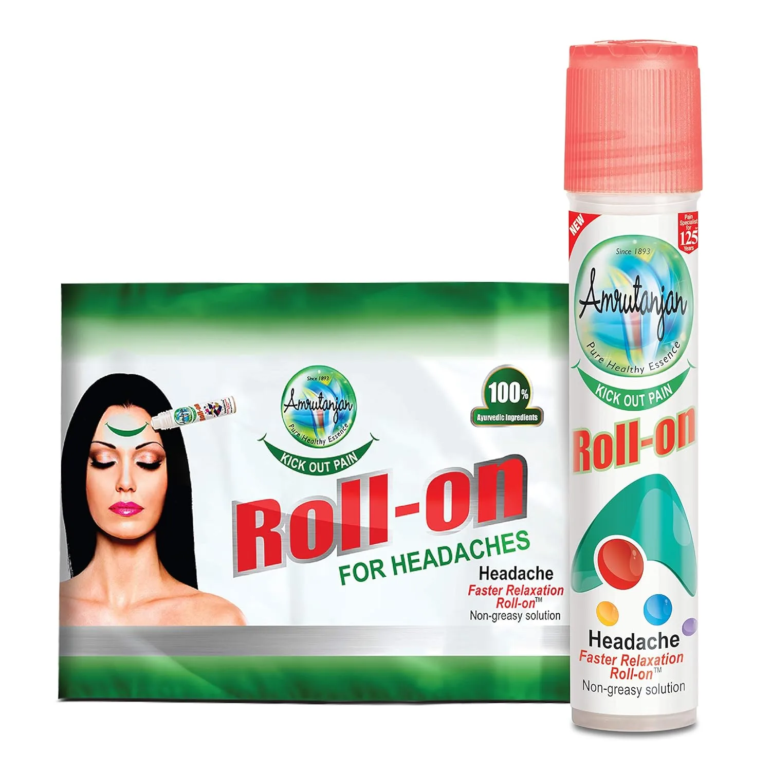 Headache Non-Greasy Roll-On 10ml