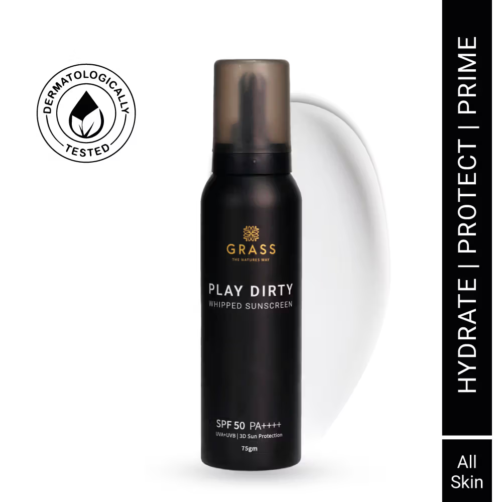 Dirty Whipped Sunscreen SPF 50 PA 3 in 1 Moisturizer Primer and UV ...