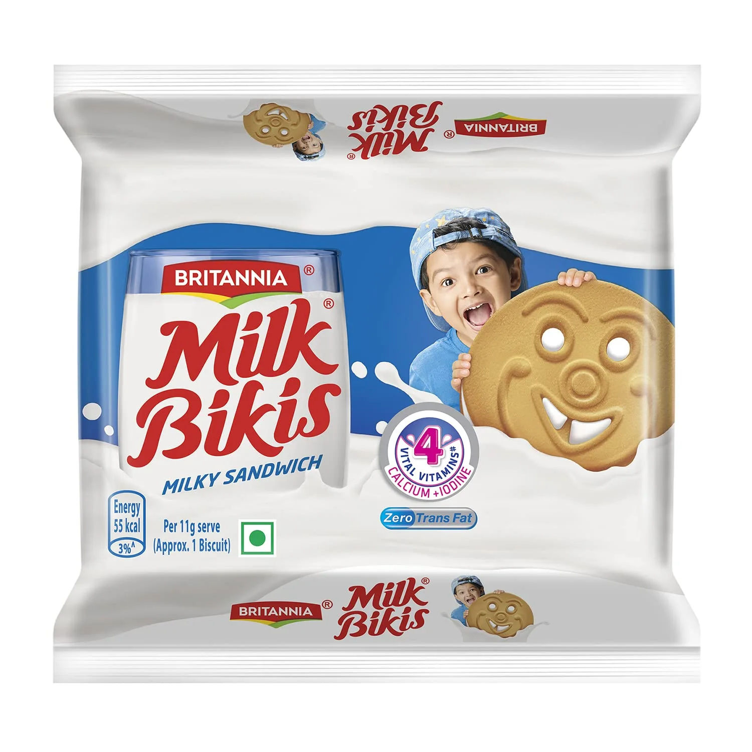 Milk Bikis Milk Cream Biscuits 200g