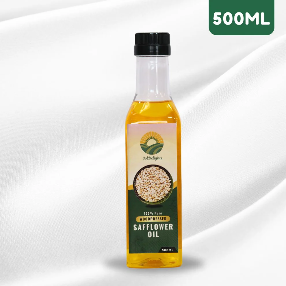 Safflower Oil Kardai Oil Woodpressed