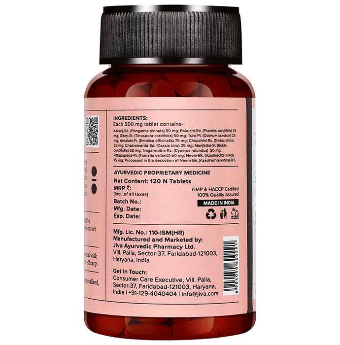 Jiva Ayurveda Skin Fit Tablet