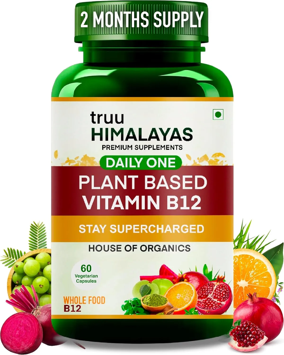 Plant Based Vitamin B12 Supplement For Men & Women