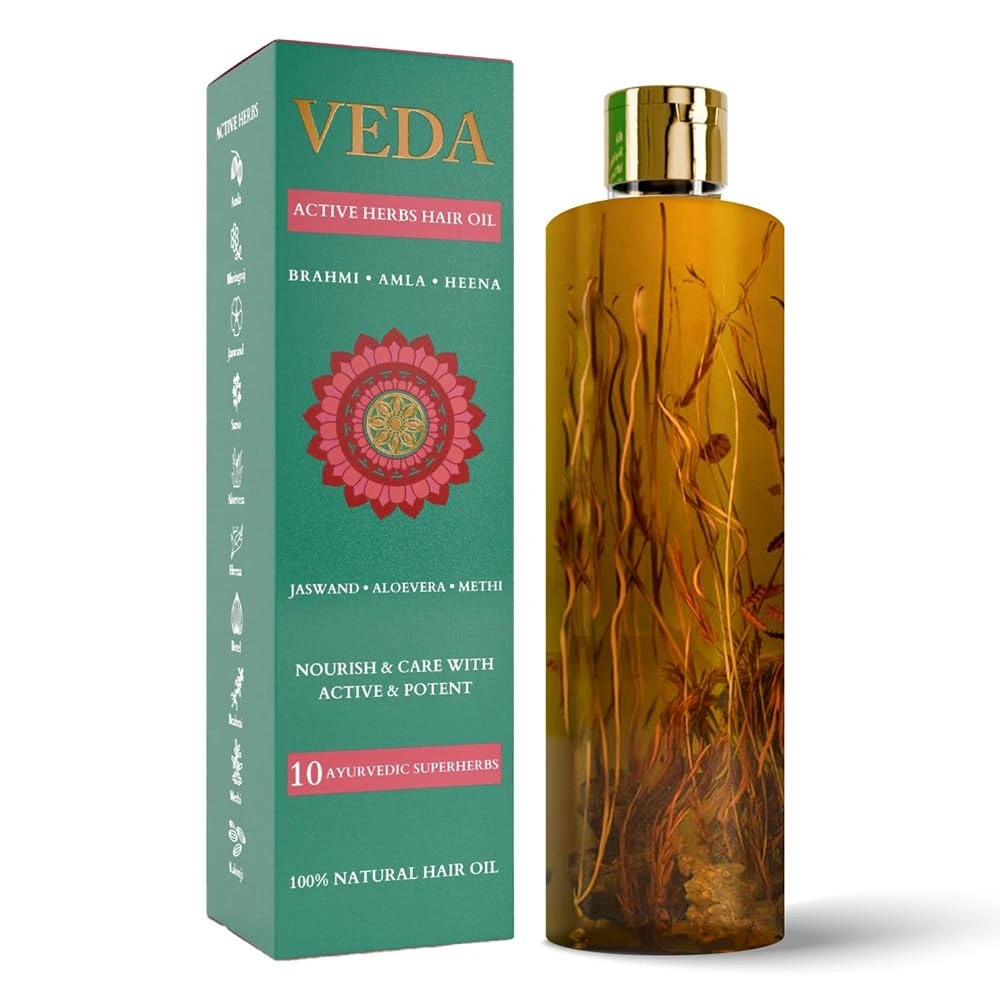 Veda Ayurvedic Cold Pressed Hair Oil